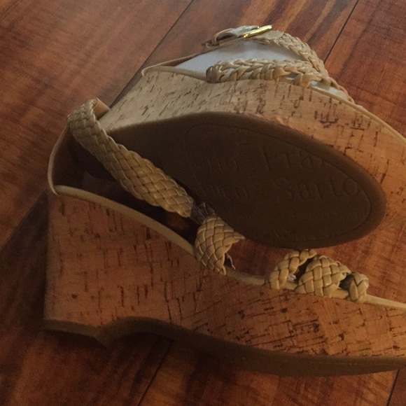 Franco Sarto | Shoes | Franco Sarto 3 Inch Wedge Light Tan Size 6 M ...